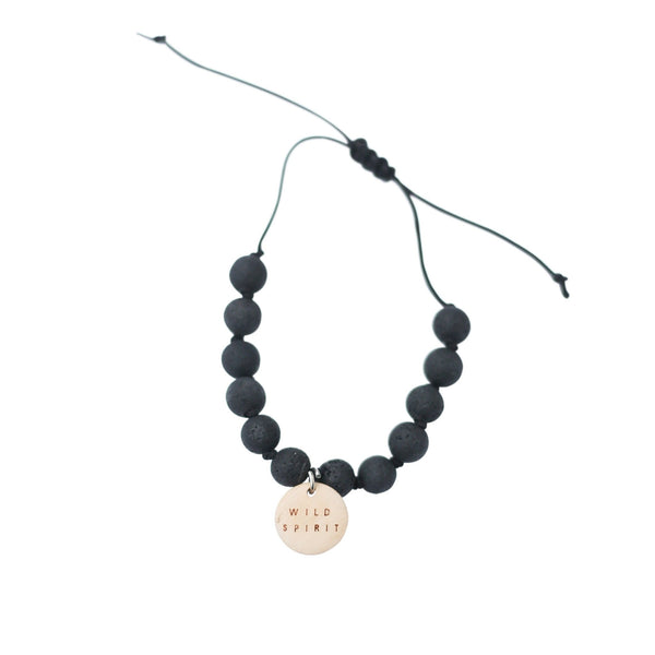 First Snow Scent-Diffuser Lava Bead Bracelet for Perfume Aromatherapy ...